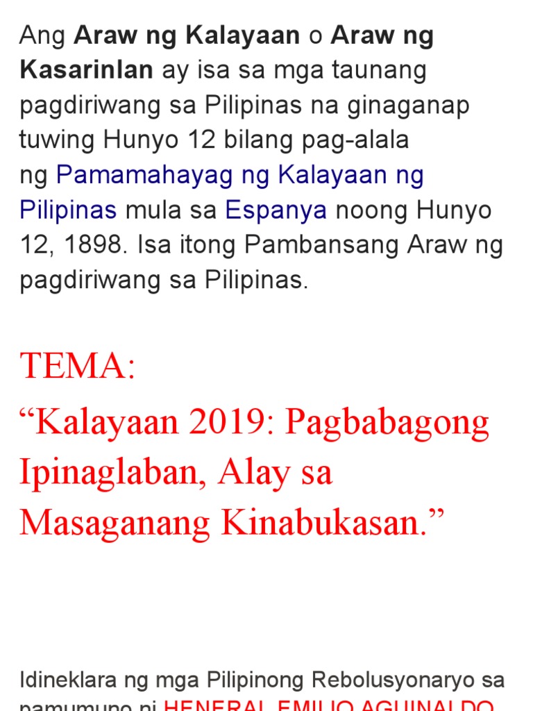 KALAYAAN | PDF