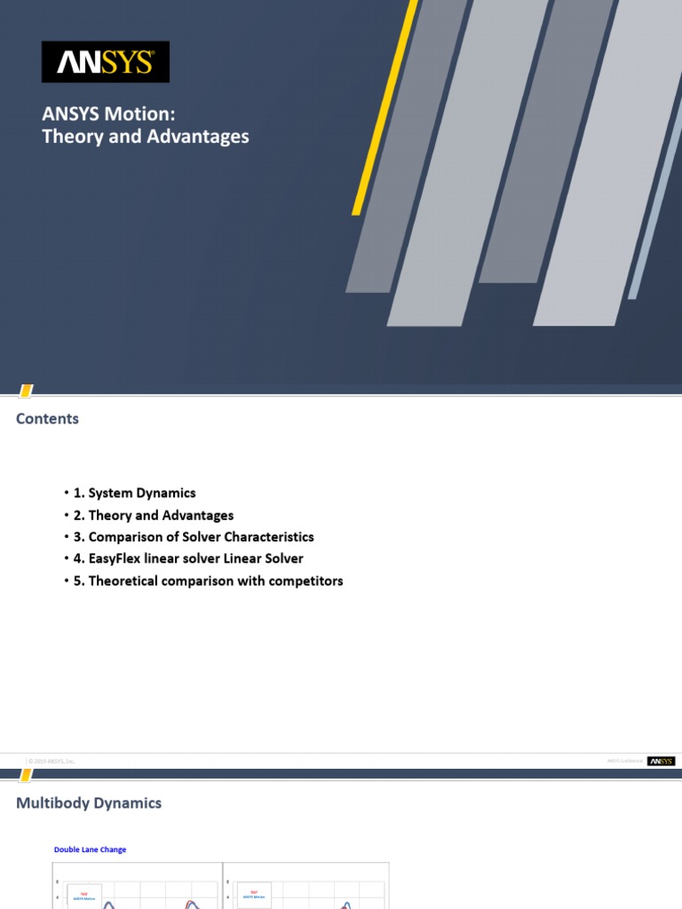 ANSYS Motion Theory Introduction - Presentation | PDF | Finite Element ...