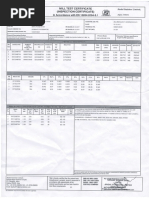 Jindal SS 304 Material Test Certificate | PDF | Stainless Steel ...