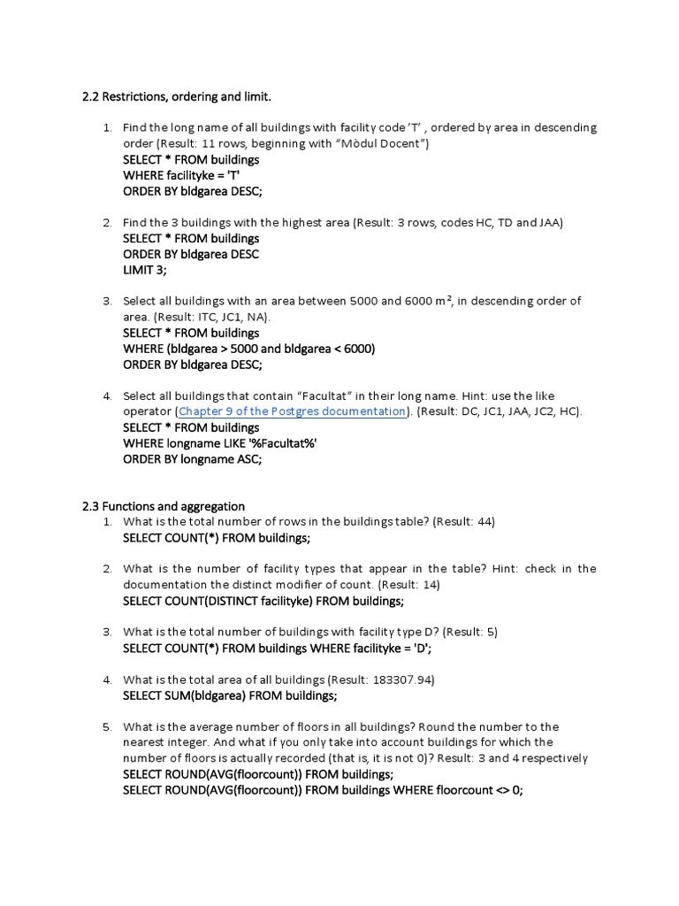 Chapter 9 of The Postgres Documentation | PDF | Discrete Mathematics | Software Engineering