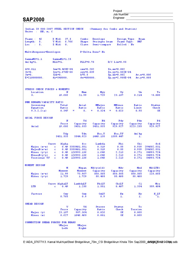 1.stringer Beam Design | PDF | Solid Mechanics | Applied And ...