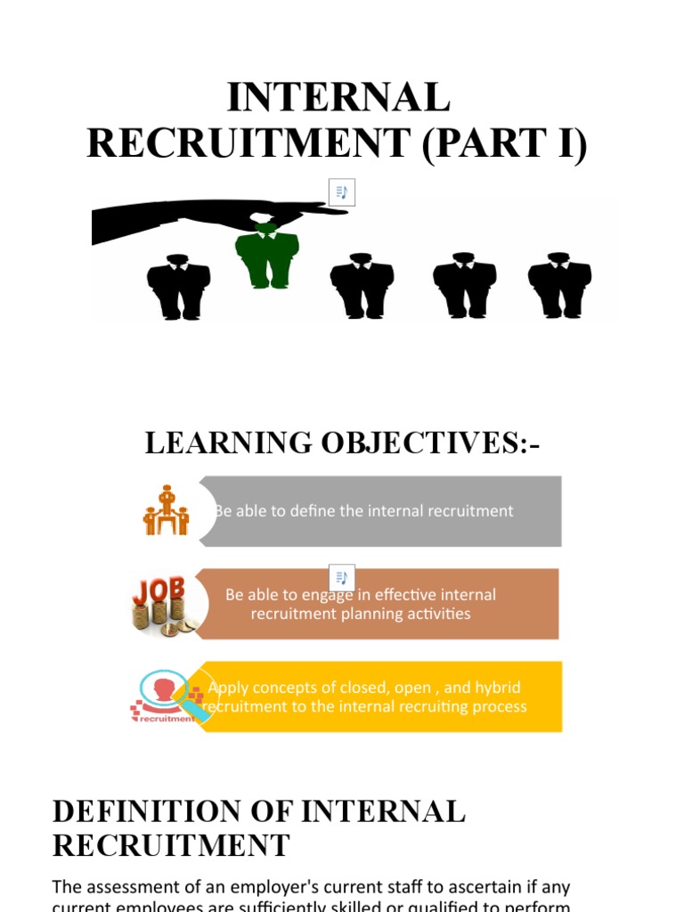 Internal Recruitment Guide | PDF | Recruitment | Employment