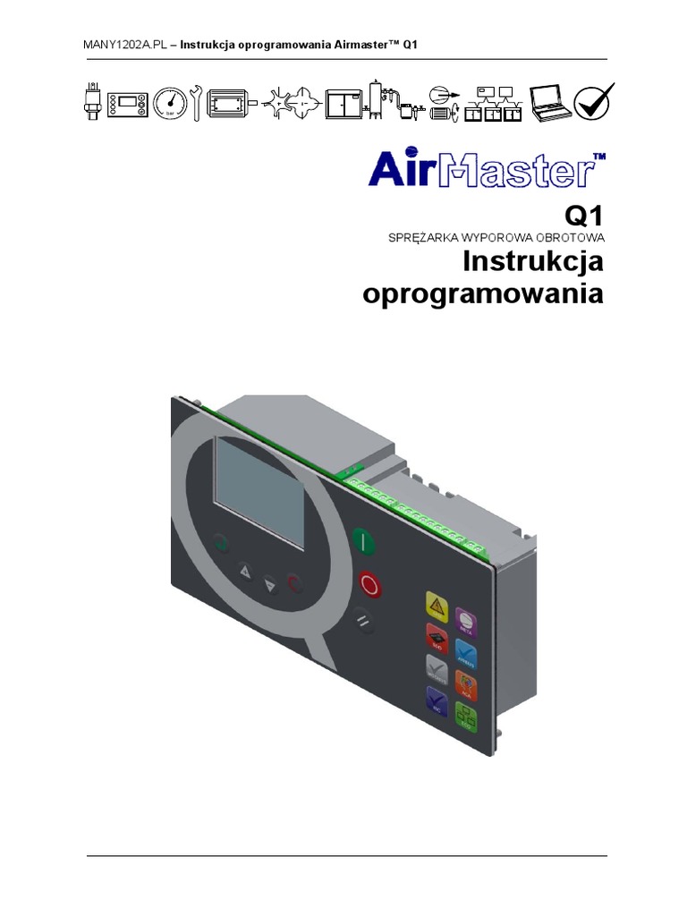 Many1202a.en - Airmaster™ Q1 Software Manual - PL - E08 | PDF