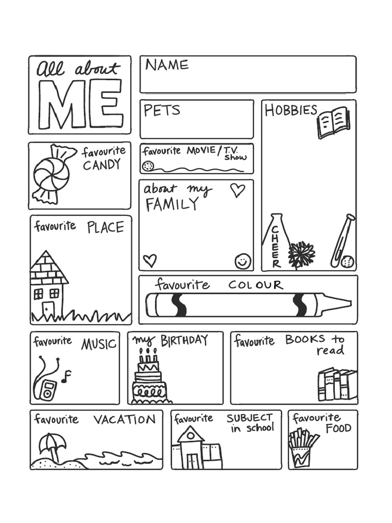 Worksheet - This Is Me | PDF