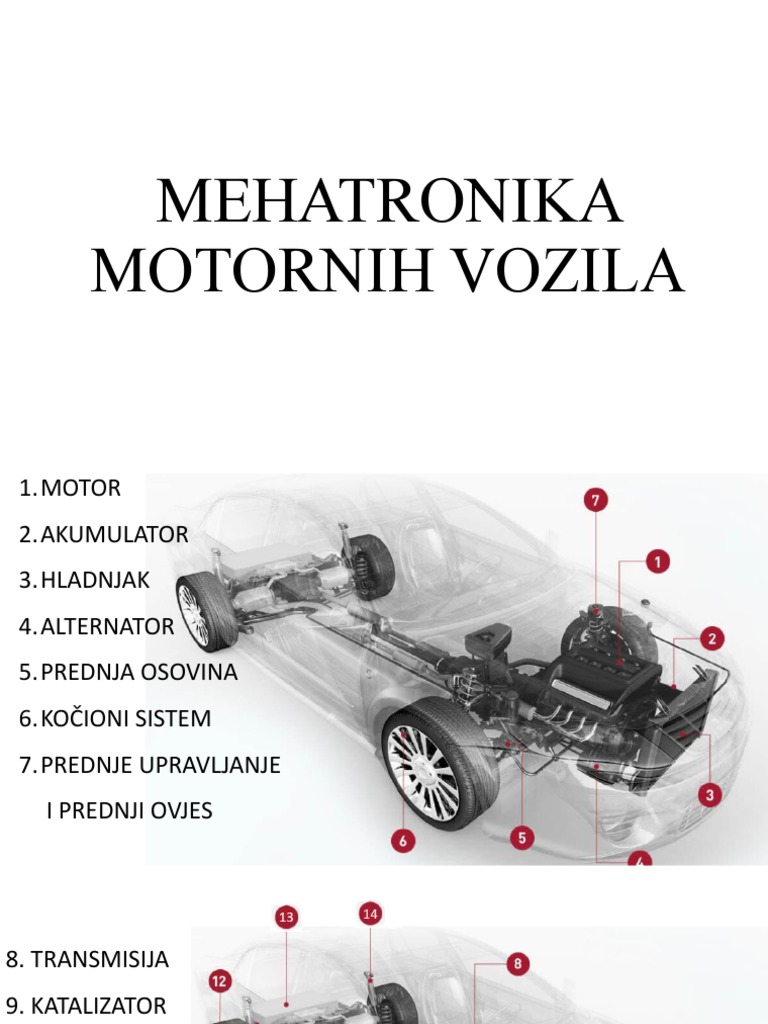 Mehatronika Motornih Vozila | PDF
