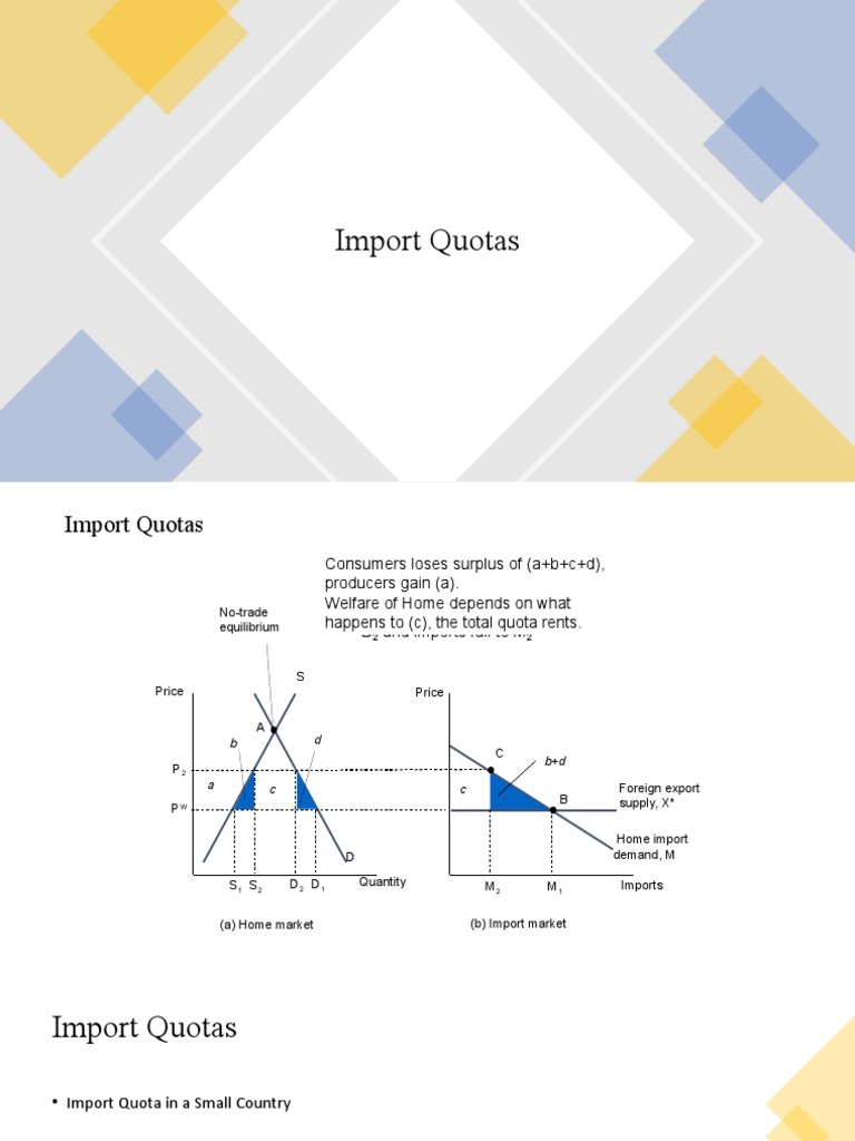 QUOTA | PDF | Economic Surplus | Business Economics