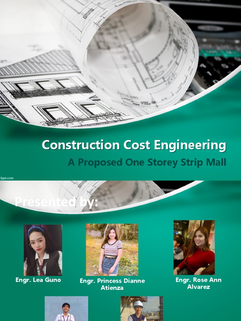 Strip Mall Construction Cost Proposal | PDF