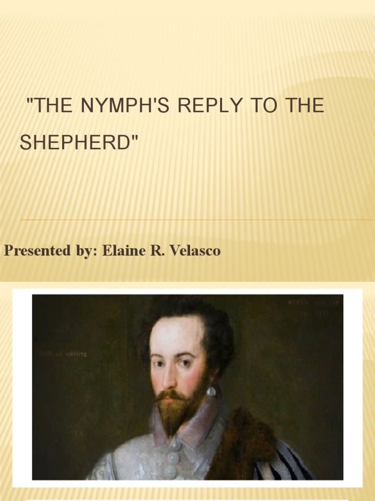 The Nymph's Reply To The Shepherd | PDF | Poetry | Poetic Form