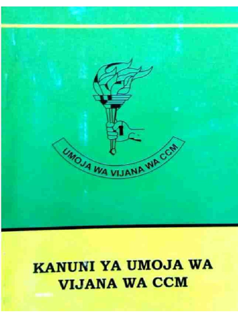 Kanuni Uvccm | PDF