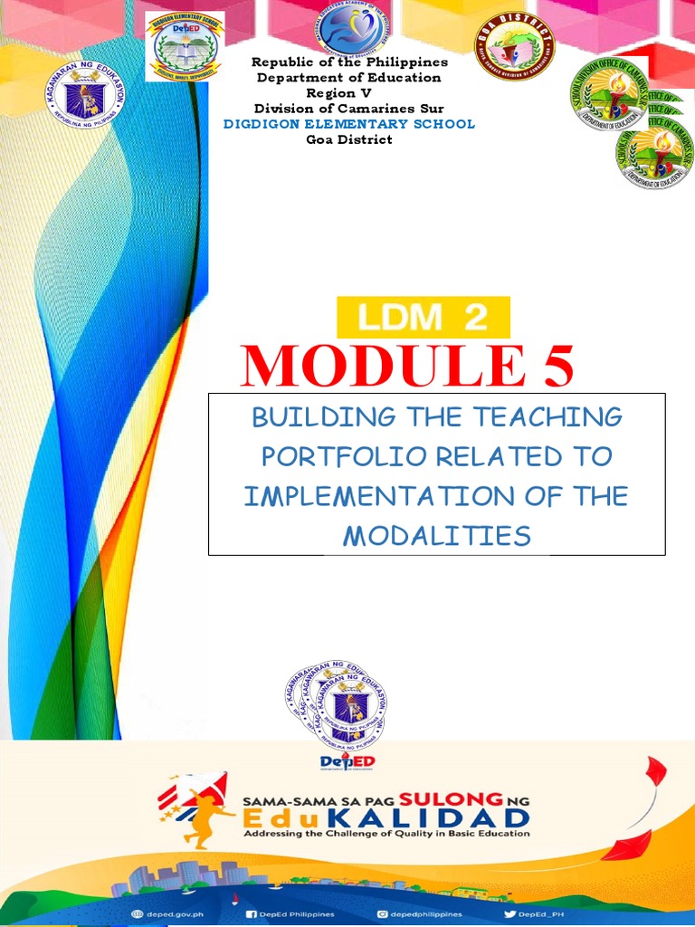 Teaching Portfolio Module 5 Guide | PDF | Wellness | Technology ...