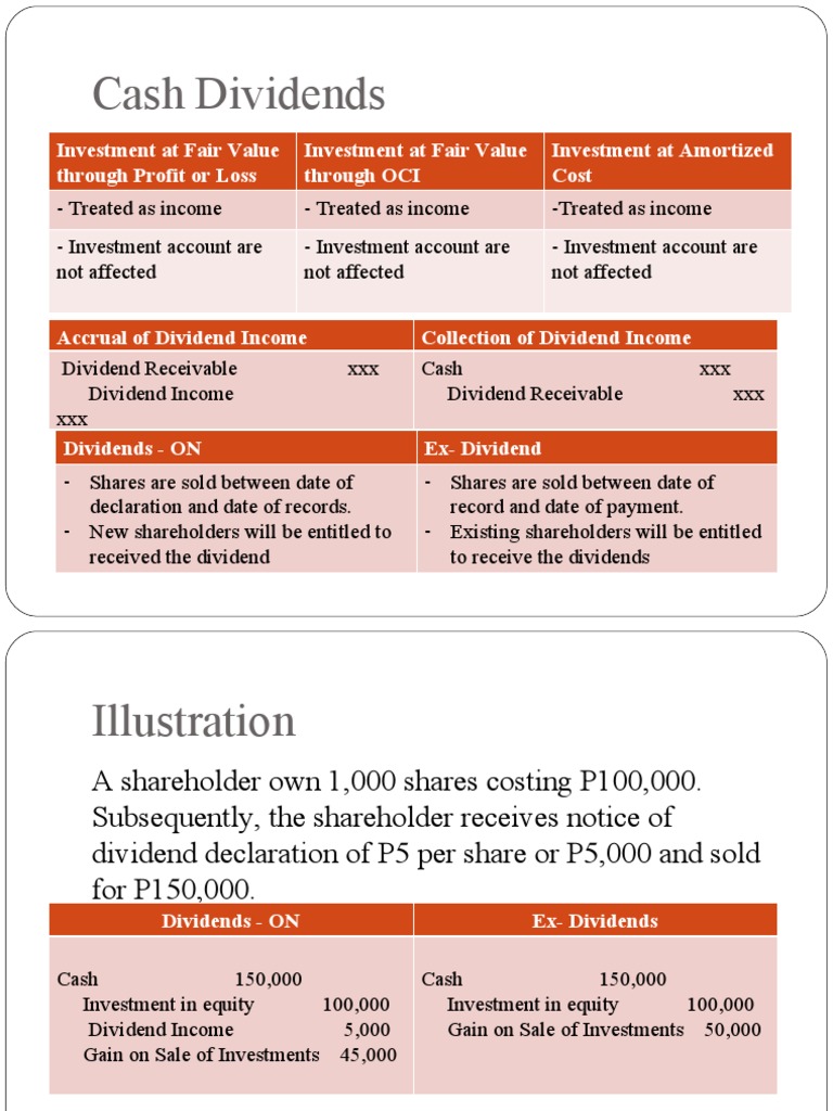Dividends | PDF | Dividend | Stocks