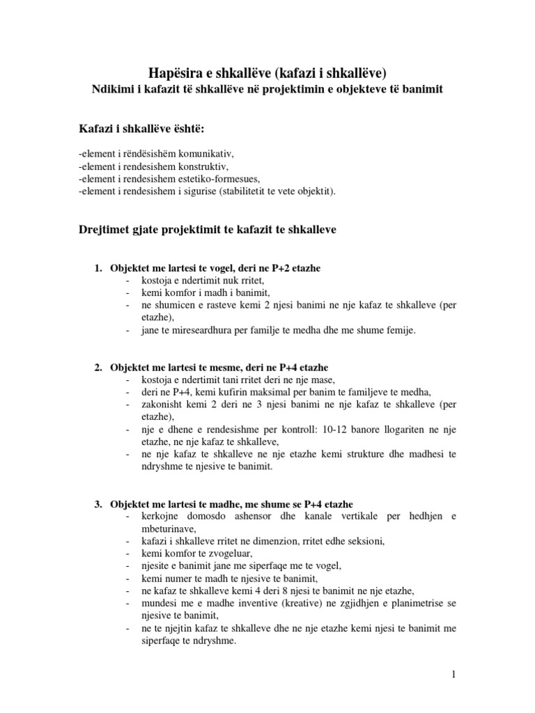 Hapesira e Shkalleve Dhe Kafazi I Tyre | PDF