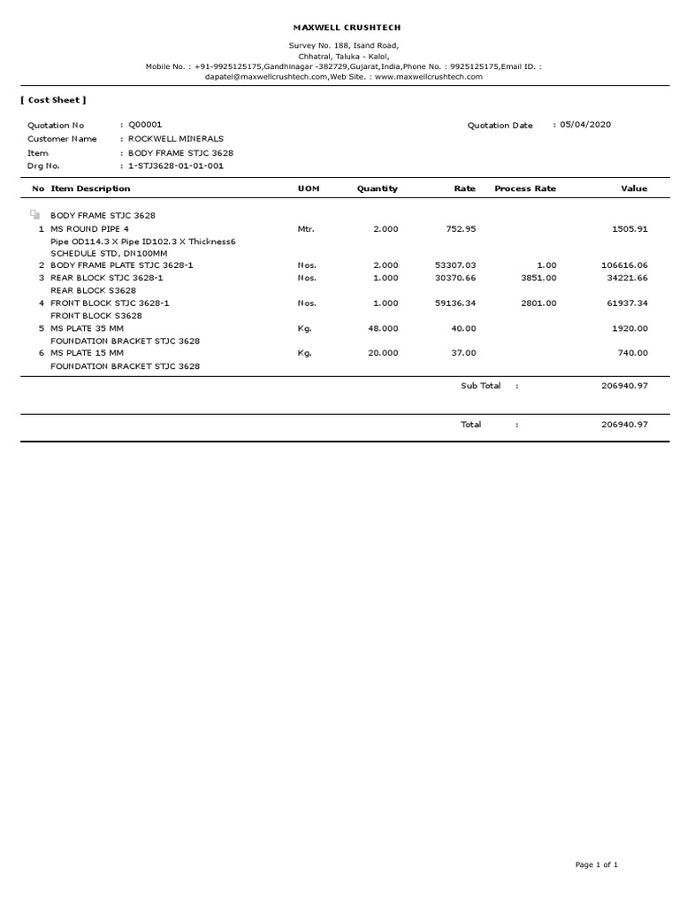 Job Card Report | Download Free PDF | Telecommunications | Business