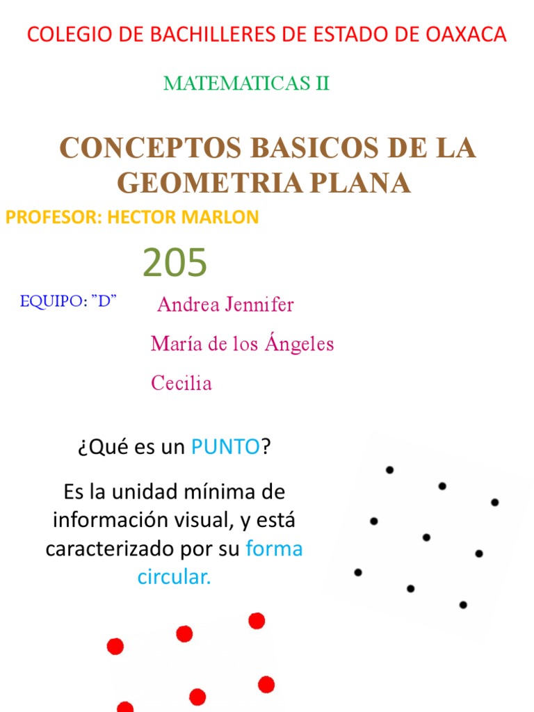 Conceptos Basicos de La Geometria | PDF