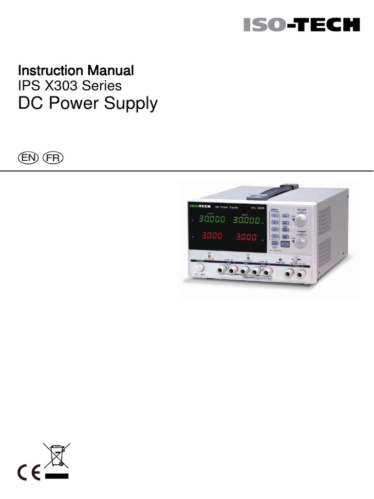 ISO TECH IPS 3303D Instruction Manual | Download Free PDF | Rectifier ...
