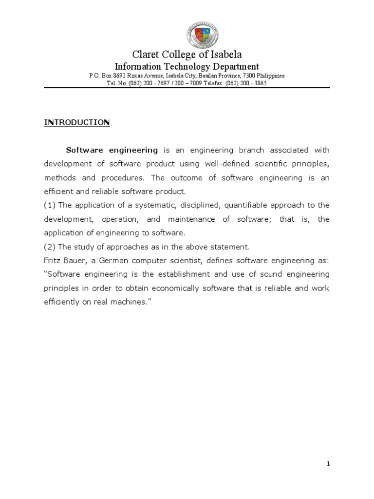 Software Engineering Course Overview | PDF | Software Development | Software Development Process