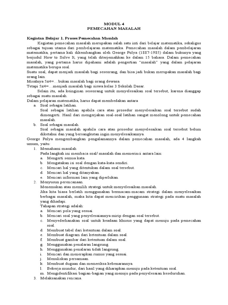 Resume Modul 4 Dan 5 | PDF | Metode & Bahan Ajar | Komputer