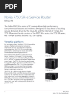 Nokia 7215 IXS A1 Interconnect System For SR Linux Data Sheet EN | PDF ...
