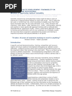 Long Term Athlete Development, Trainability in Childhood - I Balyi ...