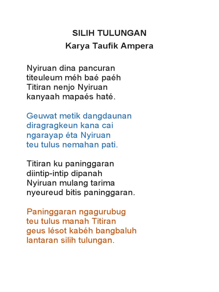 Silih Tulungan | PDF | Agama & Spiritualitas