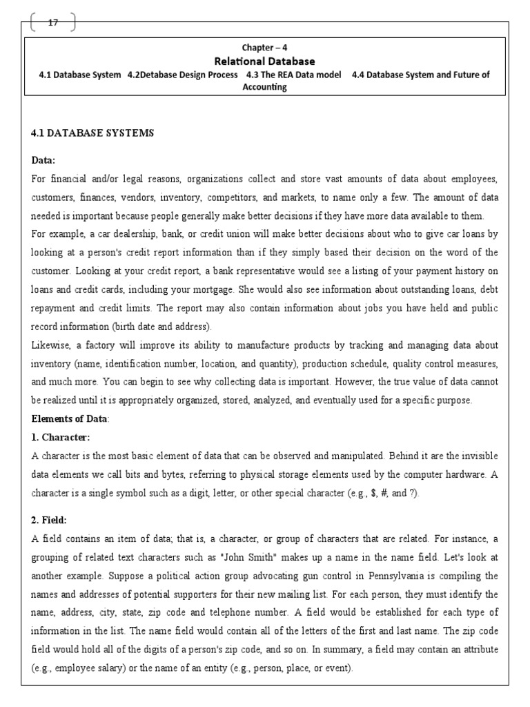 AIS - CH - Four | PDF | Relational Model | Databases AIS - CH - Four | PDF | Relational Model | Databases