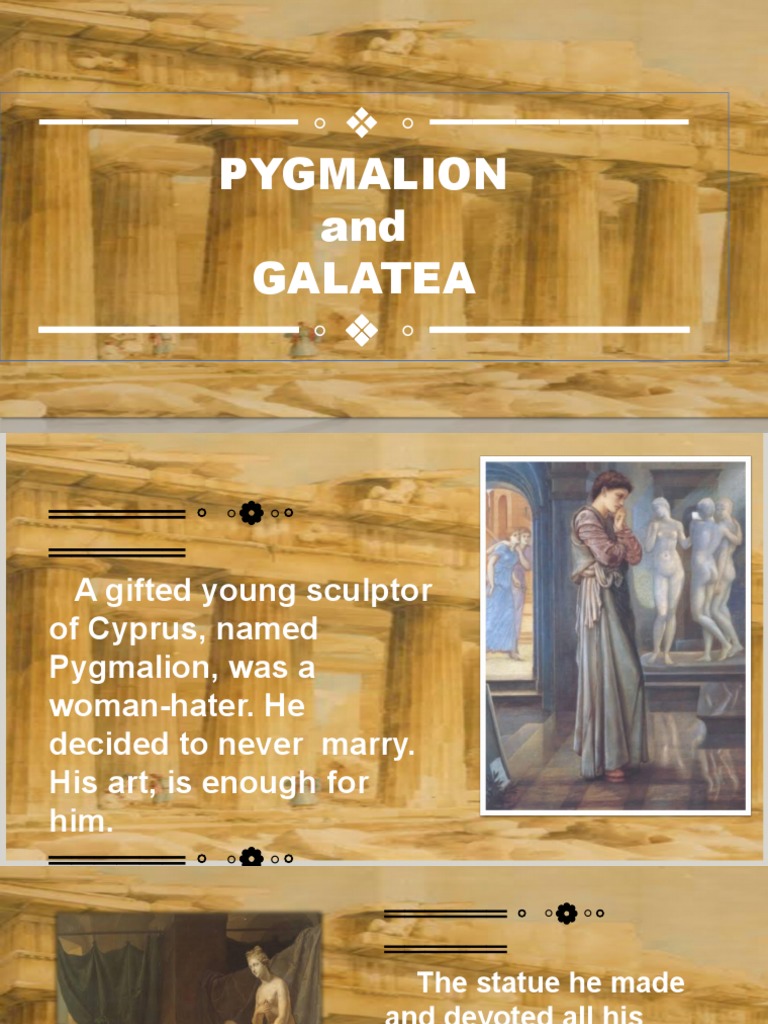Pygmalion and Galatea | PDF
