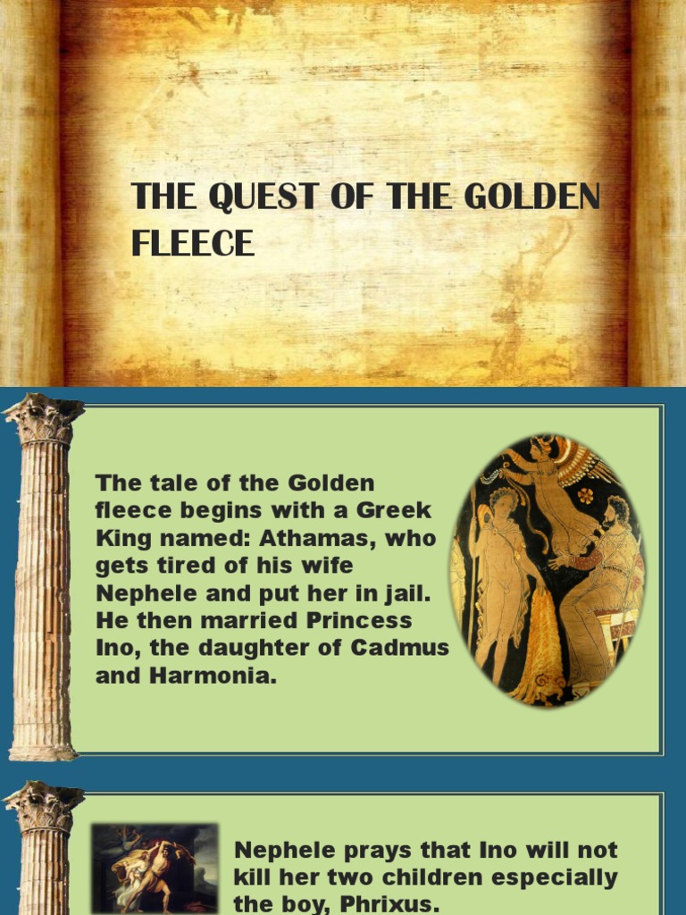 The Quest of The Golden Fleece | PDF | Jason | Mythological Characters