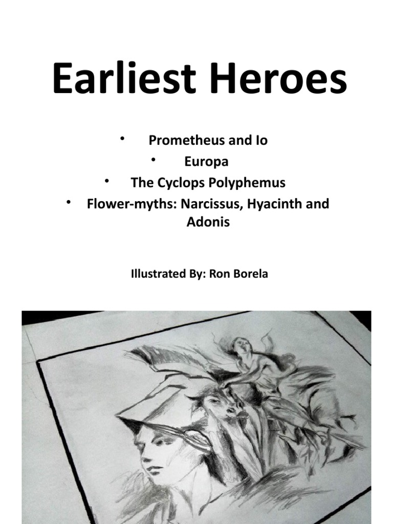 Earliest Heroes in Greek Mythology | PDF | General Fiction