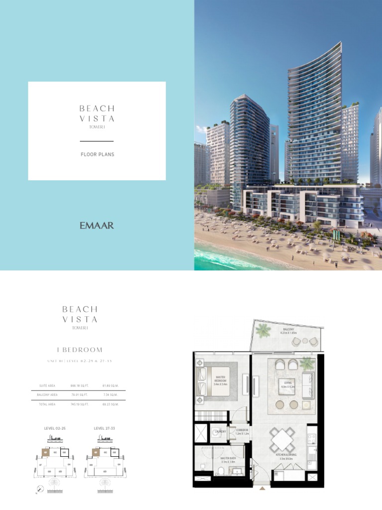 Tower 1: Floor Plans | PDF | Bathroom | Bedroom