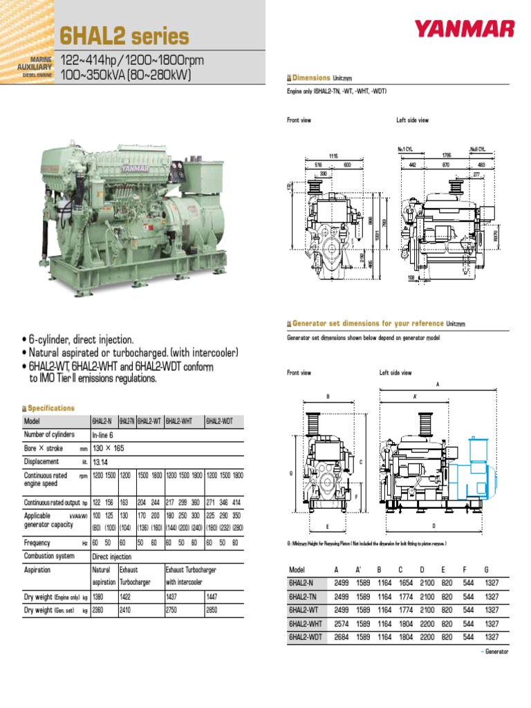 6148 Datasheet 6HAL2 PDF | PDF | Engines | Turbocharger