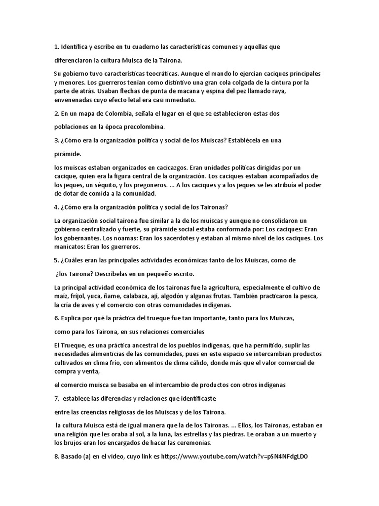 Los Chipchas | PDF | Pueblos Indígenas de las Américas | Cultura (general)