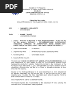 DPWH Work Suspension and Time Extension | PDF | Business
