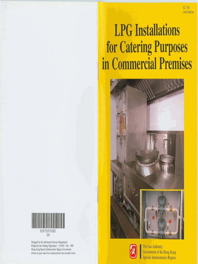 LPG Safety for Commercial Kitchens | PDF | Water Heating | Liquefied ...
