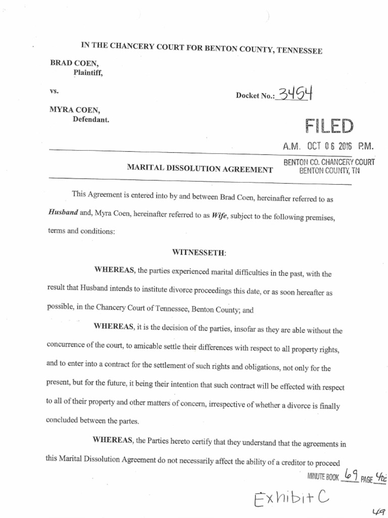 Mutually Agreed Plan | PDF