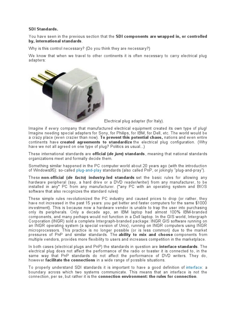 Topic 3 - Standards | PDF | Geographic Information System | World Wide Web