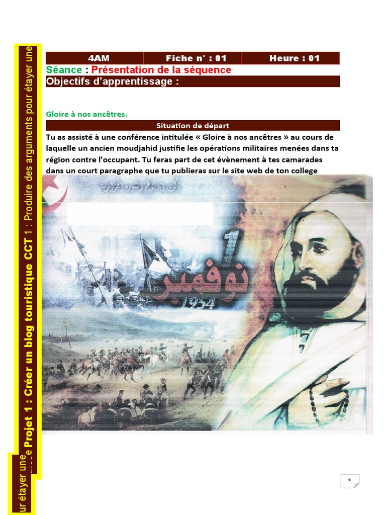 Projet 1 Séq 2 4AM | PDF | Clause | Verbe