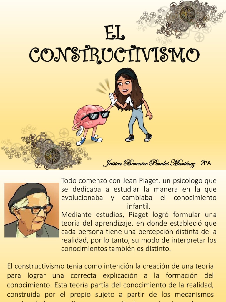 2.2el Constructivismo PDF | PDF | Constructivismo (filosofía de la educación) | Interacciones de ...