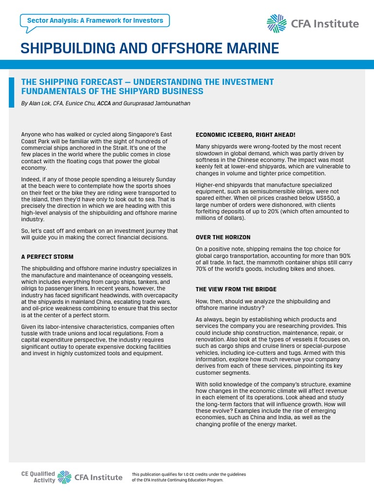 Shipbuilding and Offshore Marine | PDF | Ships | Oil Tanker