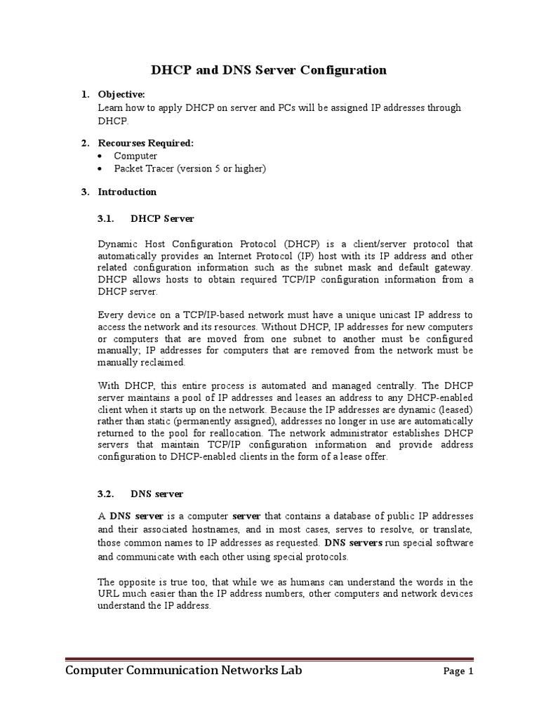 Lab 4 CCN | Download Free PDF | Ip Address | Domain Name System