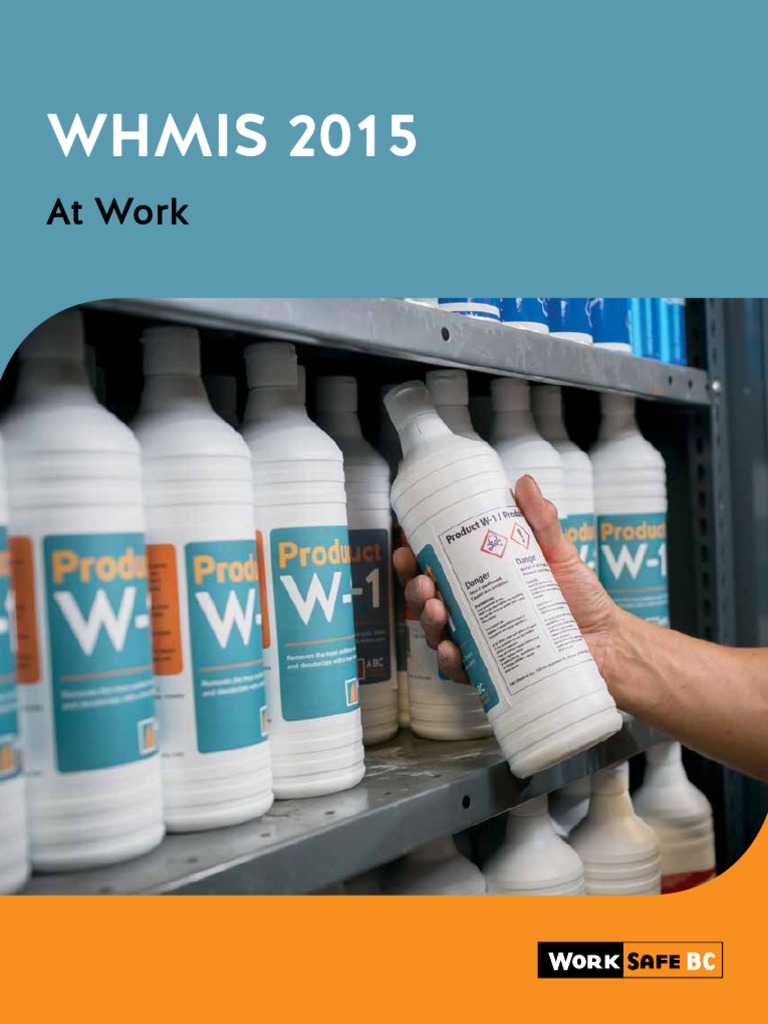 Whmis 2015 at Work-Pdf-En PDF | PDF | Occupational Safety And Health ...