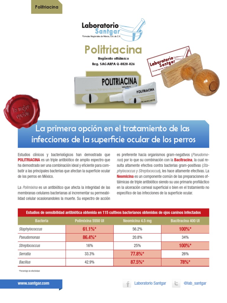 Politriacina | PDF | Las bacterias | Medicina CLINICA