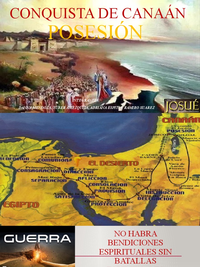 Conquista de Canaan - Posesion | PDF | Joshua | Pascua de Resurrección