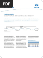 Datasheet Cofraplus 60 | PDF | Architectural Design | Architecture
