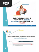 Guía Registro Beneficiario Exonet | PDF | Contraseña | Informática