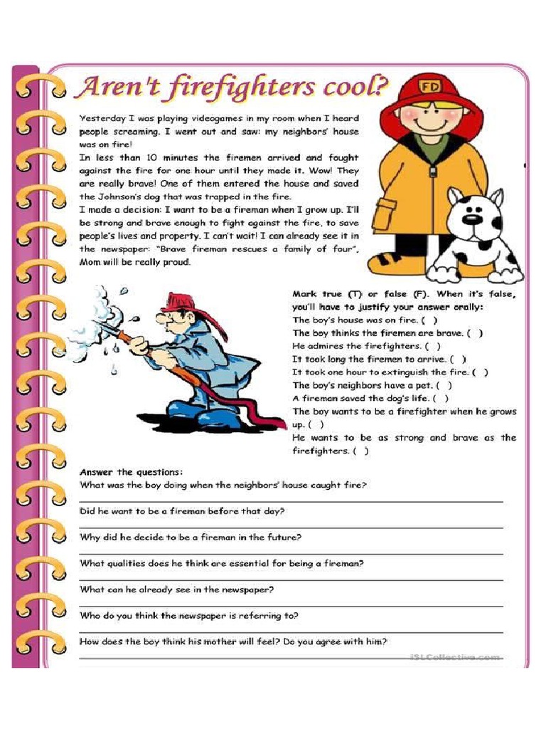 Reading Comprehension in The Simple Past and Past Continuous | PDF