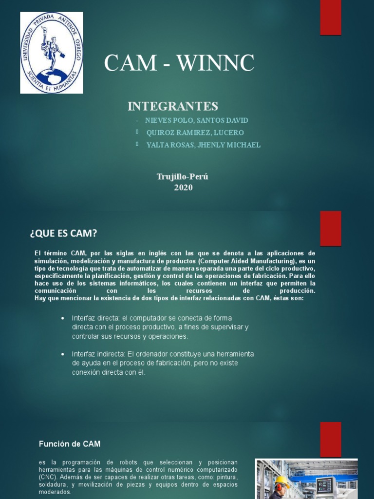 Cam Winnc | PDF | Control numerico | Software