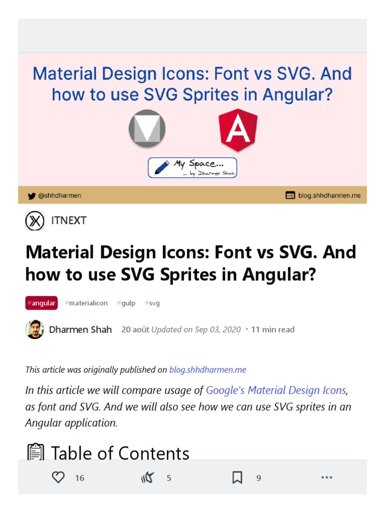 Material Design Icons - Font Vs SVG. and How To Use SVG Sprites in ...