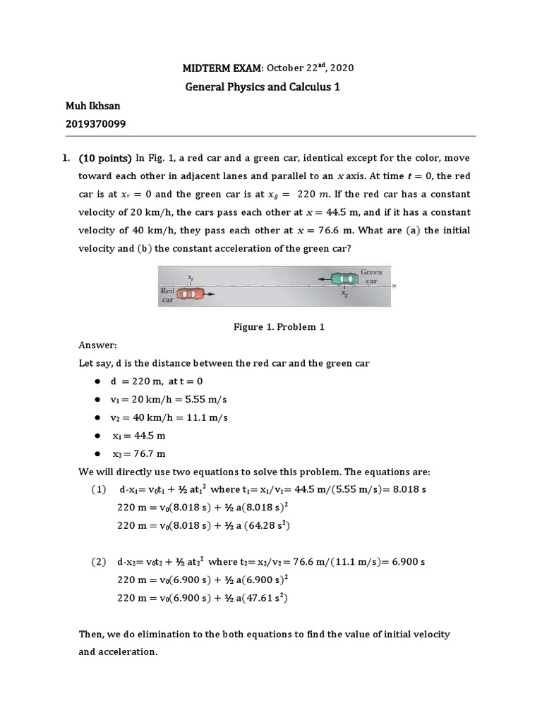 No.1 MIDTERM GENPHY | PDF