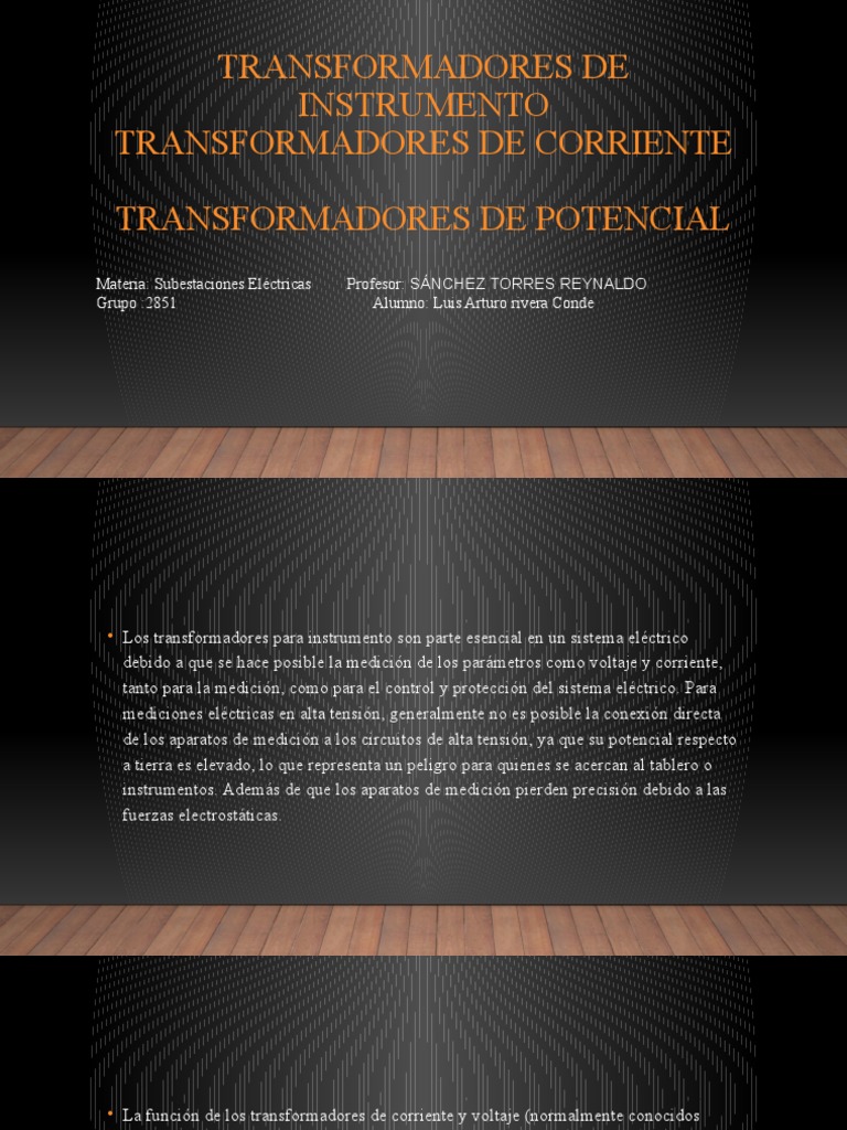 Transformadores de Instrumento | PDF