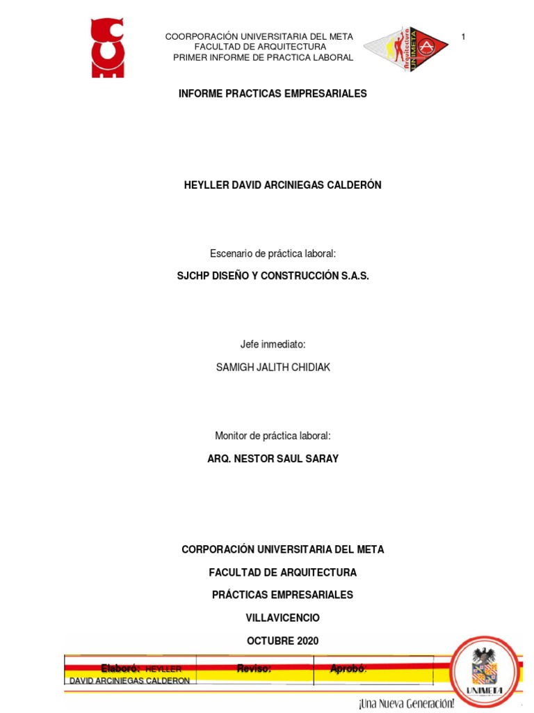 SEGUNDO INFORME David Arciniegas | PDF | Calidad (comercial) | Diseño